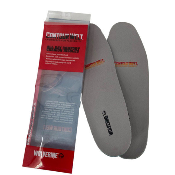 Wolverine | Accessories | Wolverine Mens Contour Welt Cushion Insoles ...